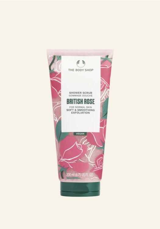 British Rose Shower Scrub – The Body Shop Lebanon